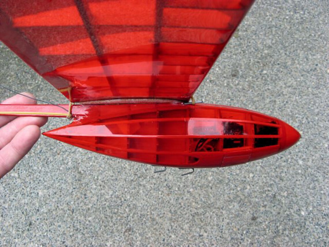 Jasco Thermic 50-X SAM Balsa Tow-line Glider Partial Kit With - Etsy