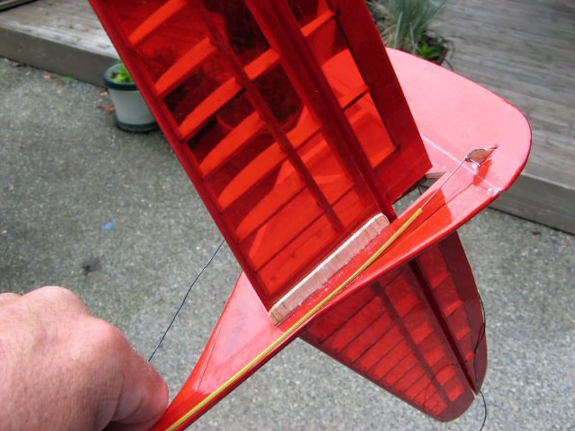 Jasco Thermic 50-X SAM Balsa Tow-line Glider Partial Kit With - Etsy