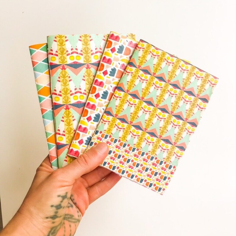 Upcycled Notebooks - Etsy