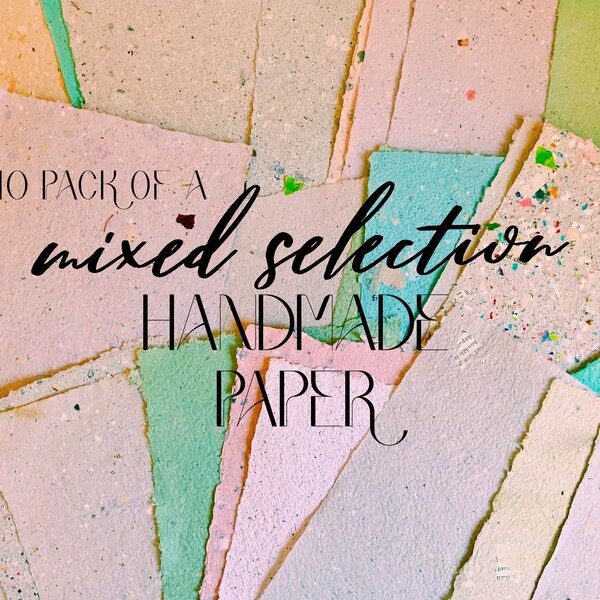 Handmade Paper Sheet - Etsy