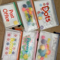 Alphabet Matching Wheel, Uppercase & Lowercase, Busy Book Page Activity ...