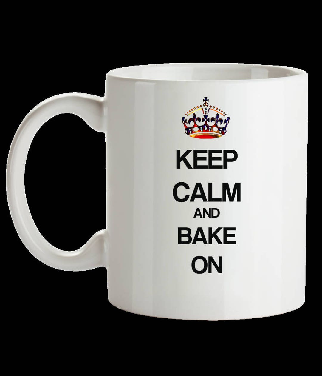 Keep Calm and Bake on Mug - Etsy