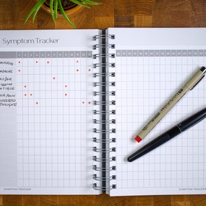 One Year Health Tracking Journal - Health Tracker for Chronic Illness ...