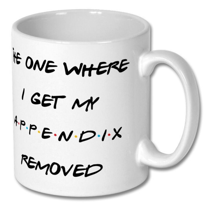 APPENDICITIS RECOVERY, Appendix Removal Gift, Appendix Removal Mug ...