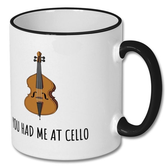 CELLO FUNNY PUN mug cello gift cello mug cello player | Etsy
