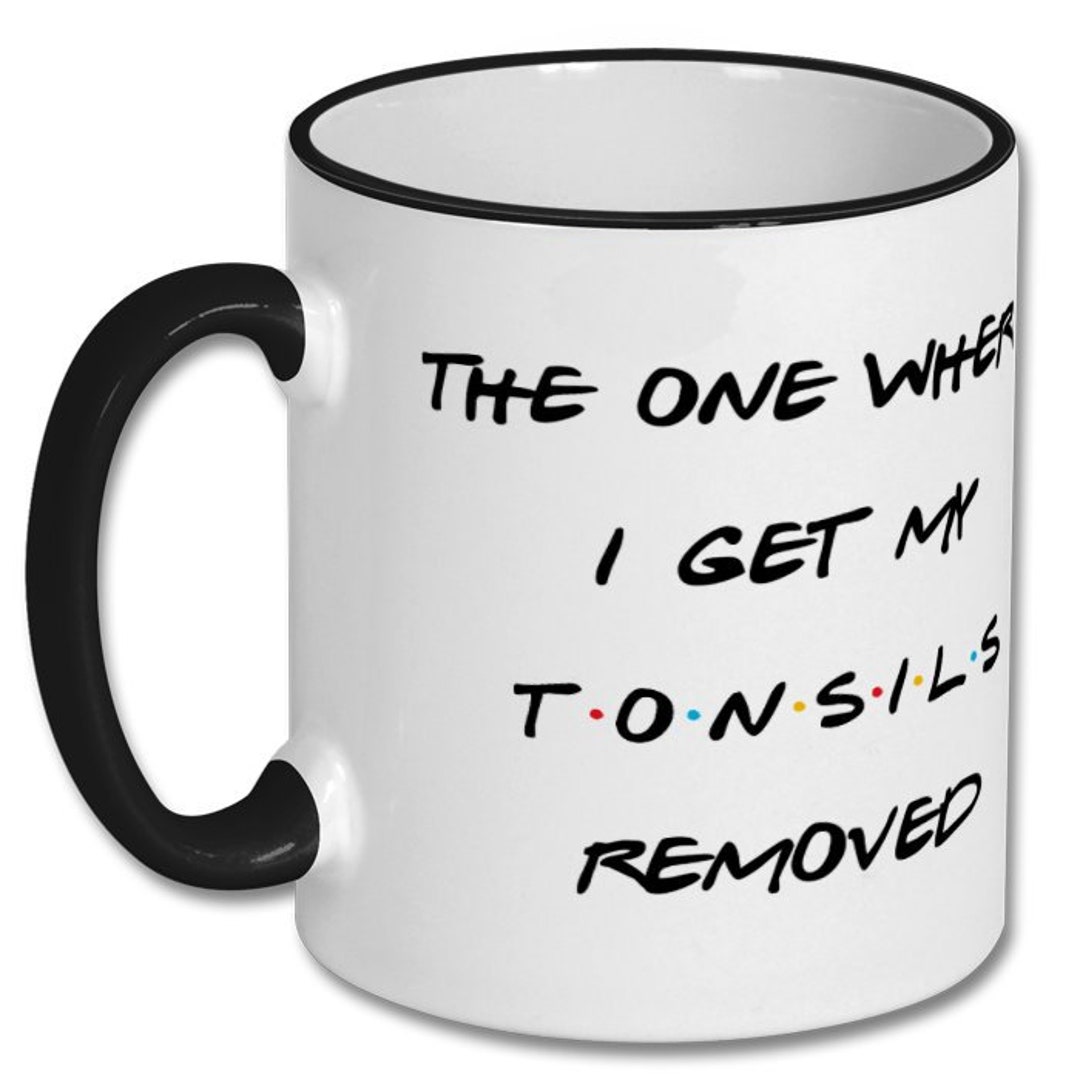 TONSILLECTOMY RECOVERY, Tonsil Removal Gift, Tonsil Removal Mug, Tonsil ...