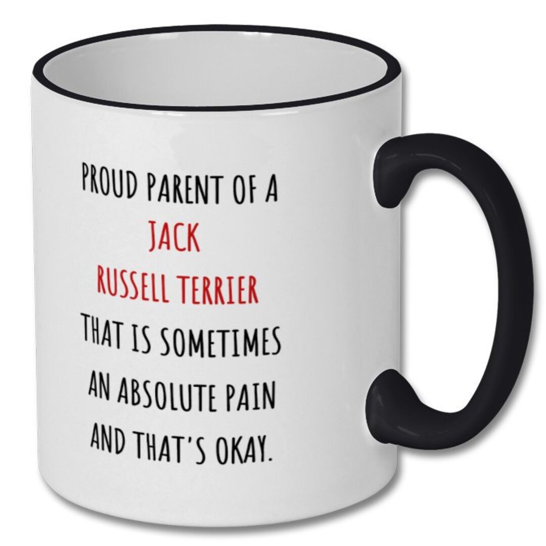 JACK RUSSELL TERRIER Mug, Jack Russell Terrier Mug, Jack Russell ...
