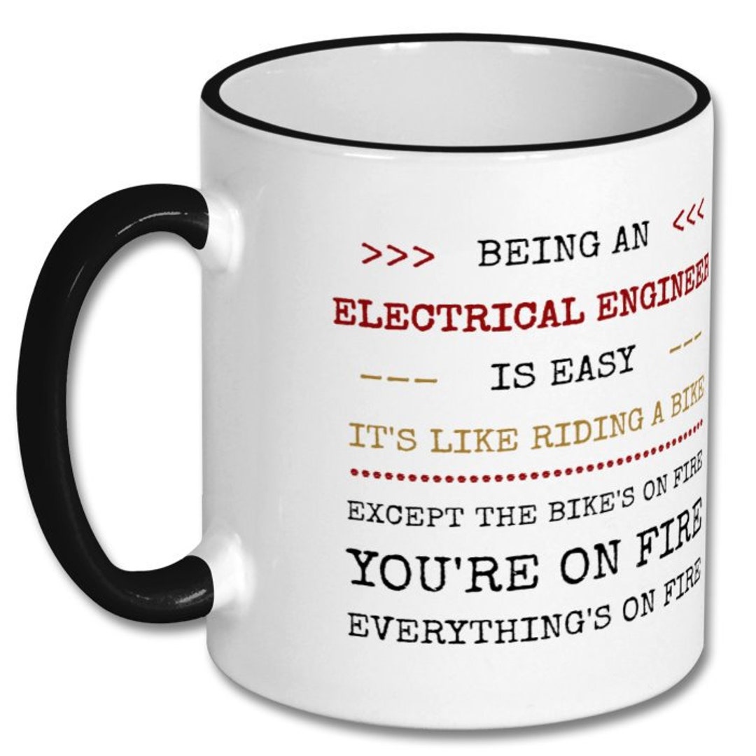 ELECTRICAL ENGINEER Mug, Electrical Engineer,electrical Engineer Gift ...