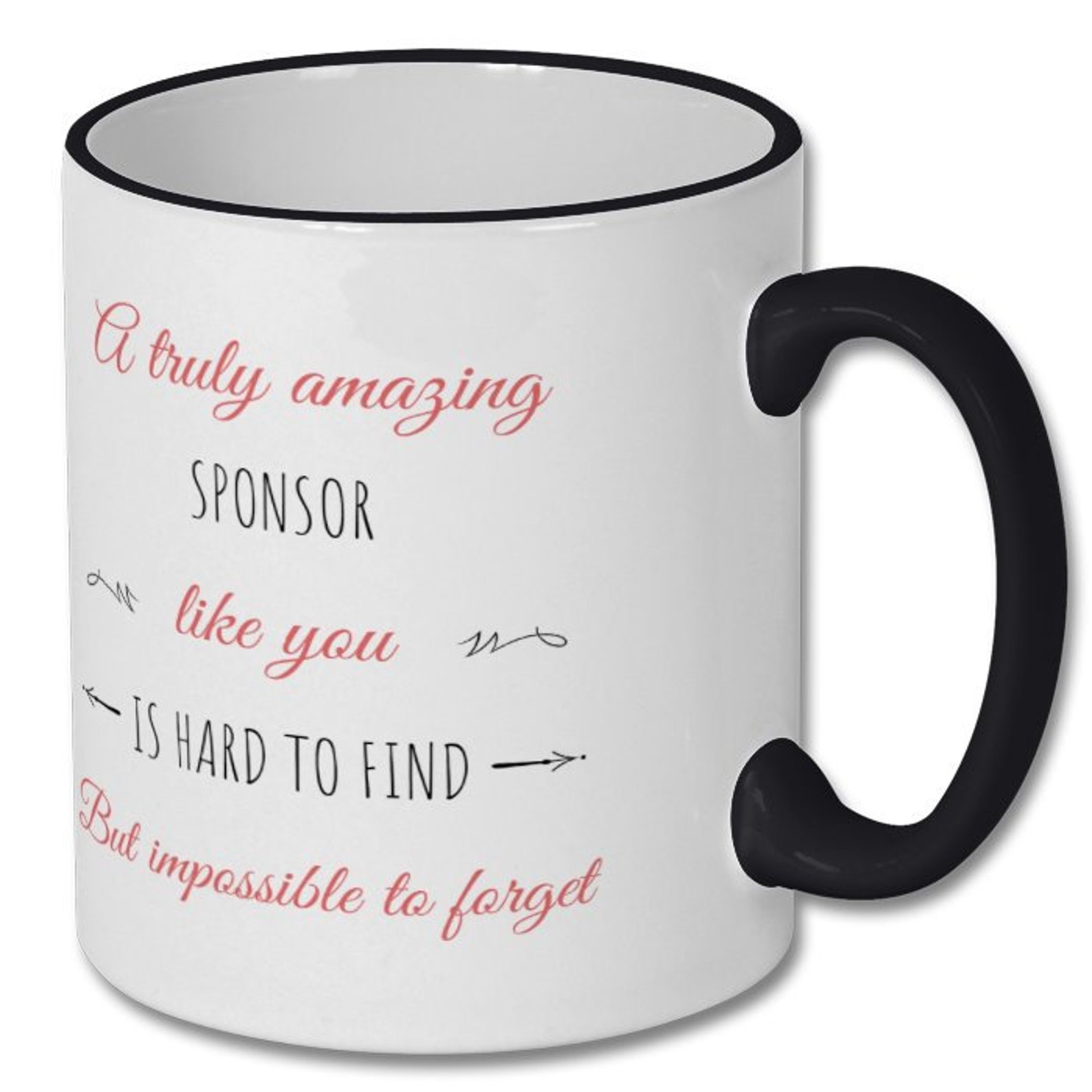 SPONSOR SWEET GIFT Mug, Sponsor Gift, Sponsor Mug, Sponsor, Sponsor ...