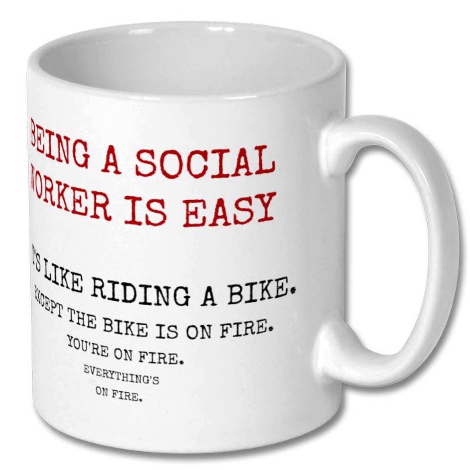 SOCIAL WORKER Funny Mug, Social Worker, Social Worker Mug, Social ...