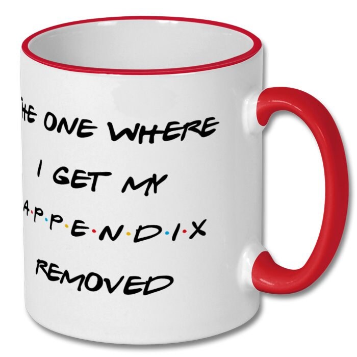 APPENDICITIS RECOVERY, Appendix Removal Gift, Appendix Removal Mug ...
