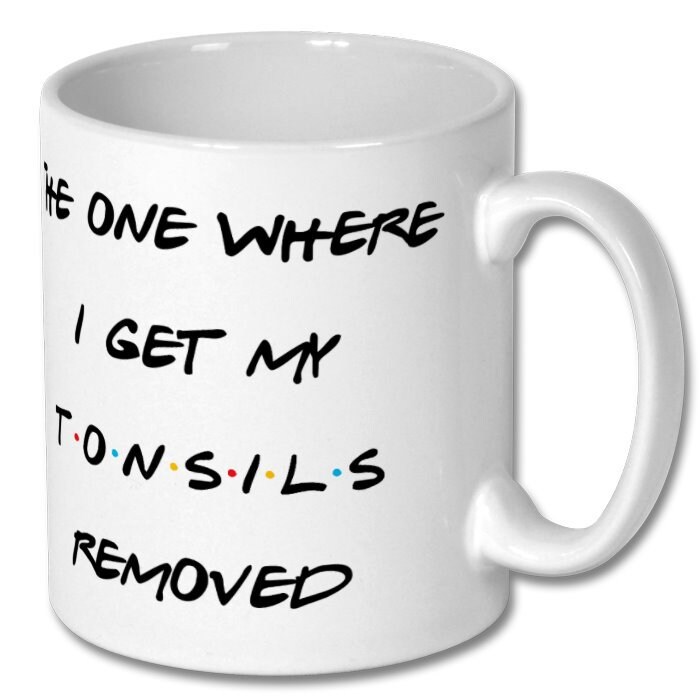 TONSILLECTOMY RECOVERY, Tonsil Removal Gift, Tonsil Removal Mug, Tonsil ...