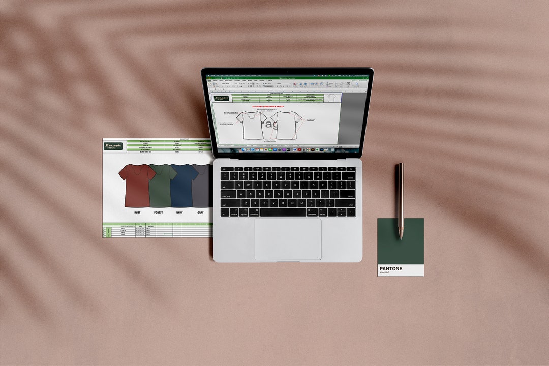 Tech Pack Template / How to Create a Tech Pack / Technical Design DIY ...