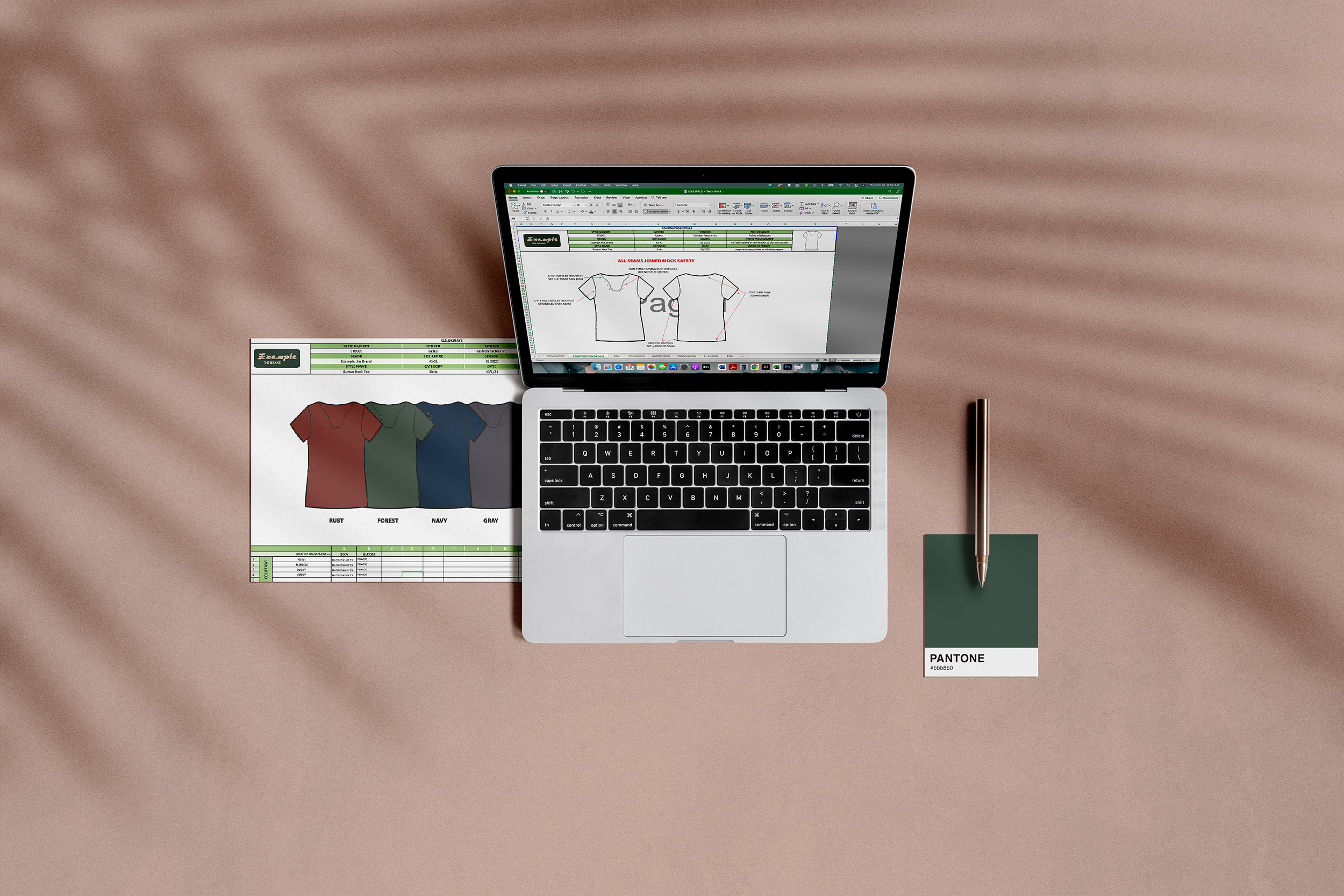 Tech Pack Template / How to Create a Tech Pack / Technical Design DIY ...