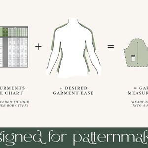 Size Chart Expansion: Ladies Curvy / Patternmaking Size Chart / Ladies ...