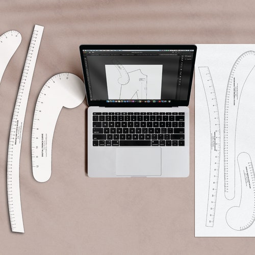 Pattern Making Rulers / Curved Digital Rulers / French Curve / - Etsy