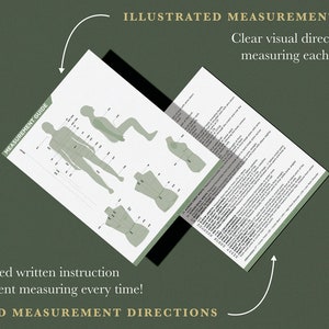 Model Measurement Form Guide | How to Measure a Model | Size Chart ...