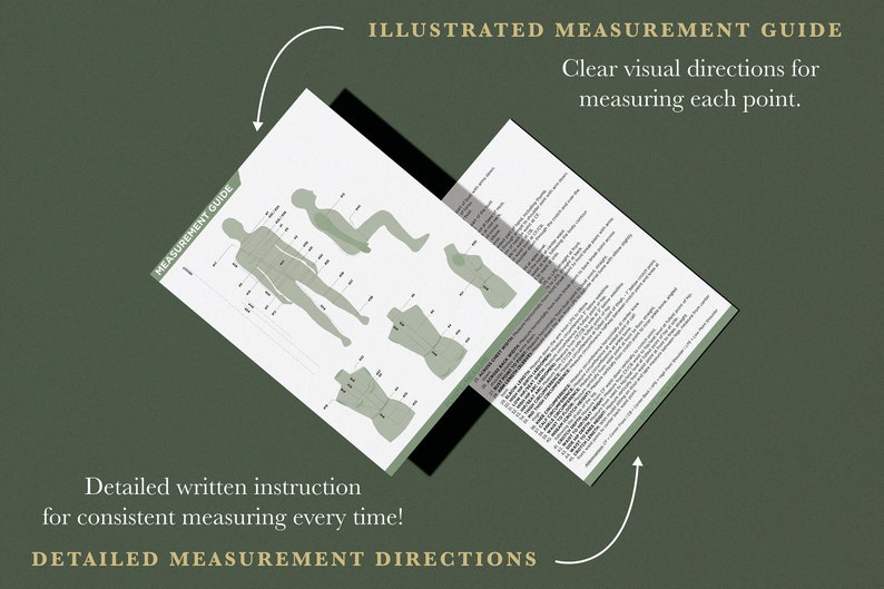 Model Measurement Form Guide | How to Measure a Model | Size Chart ...