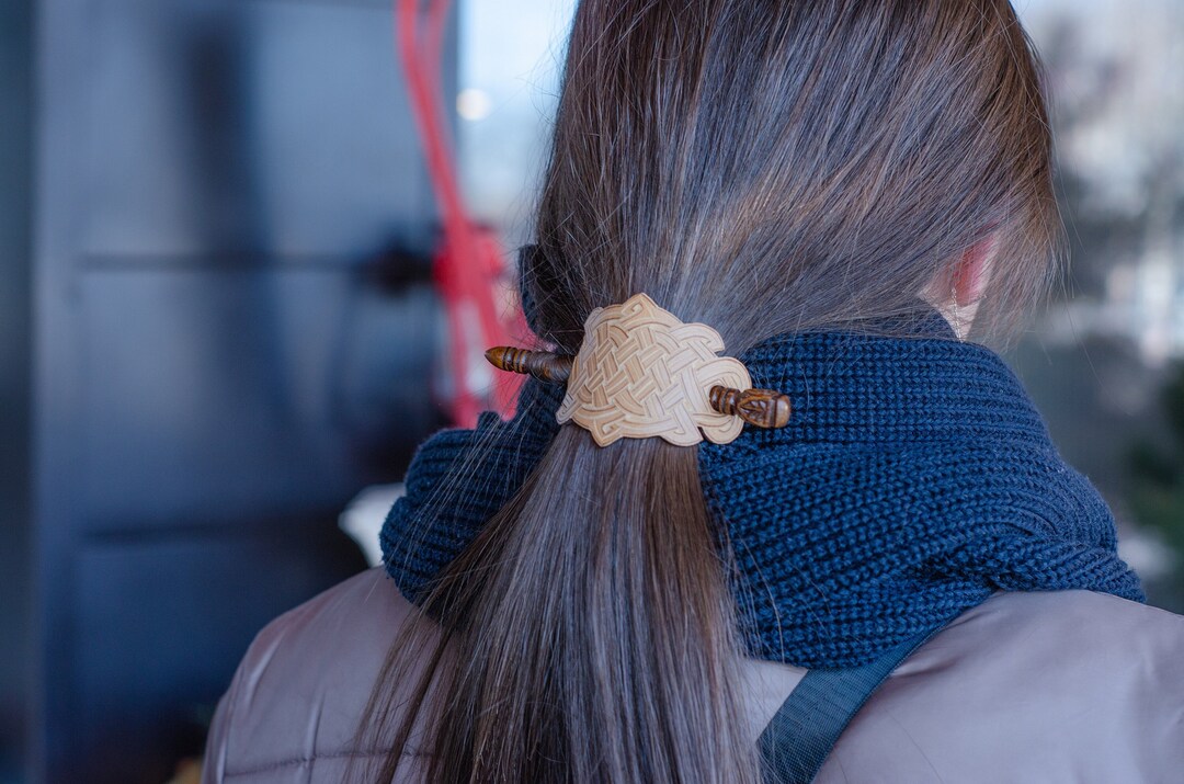 Clip de pelo grande Barrette de pelo francés Palo de pelo de - Etsy España