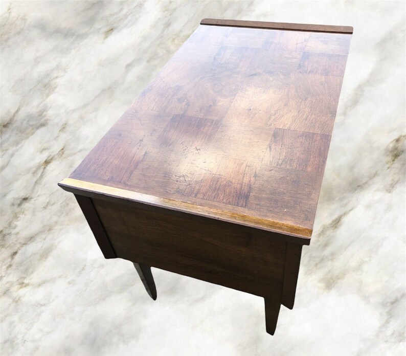 Teak Retro Workbox / Sewing Box - Etsy UK