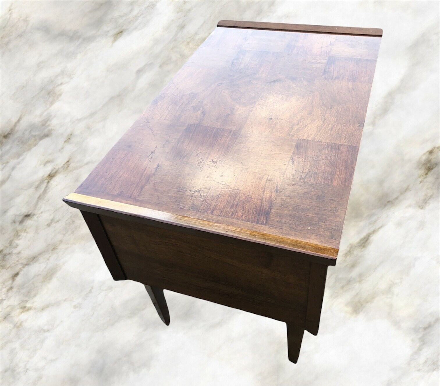 Teak Retro Workbox / Sewing Box - Etsy UK