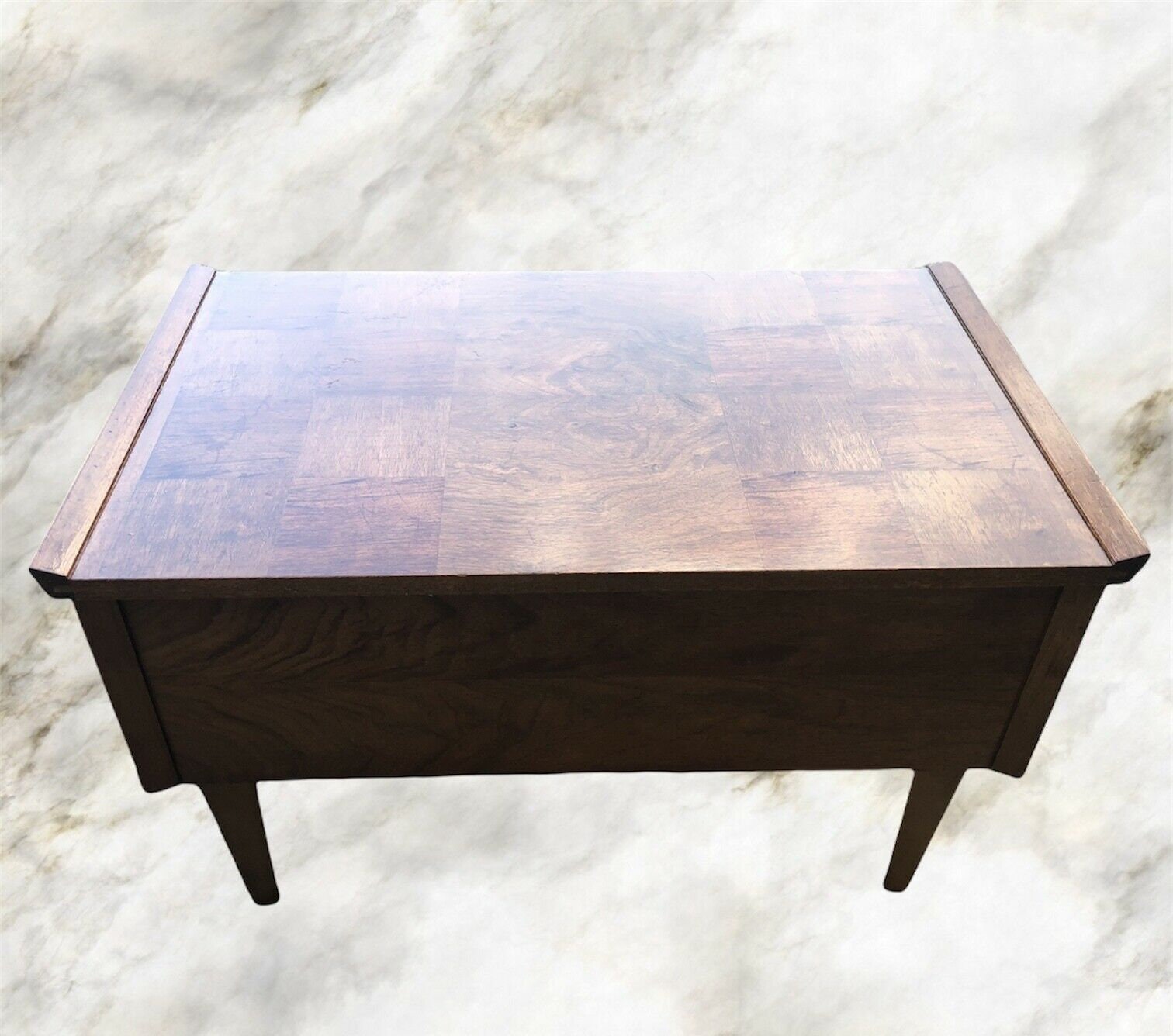 Teak Retro Workbox / Sewing Box - Etsy UK