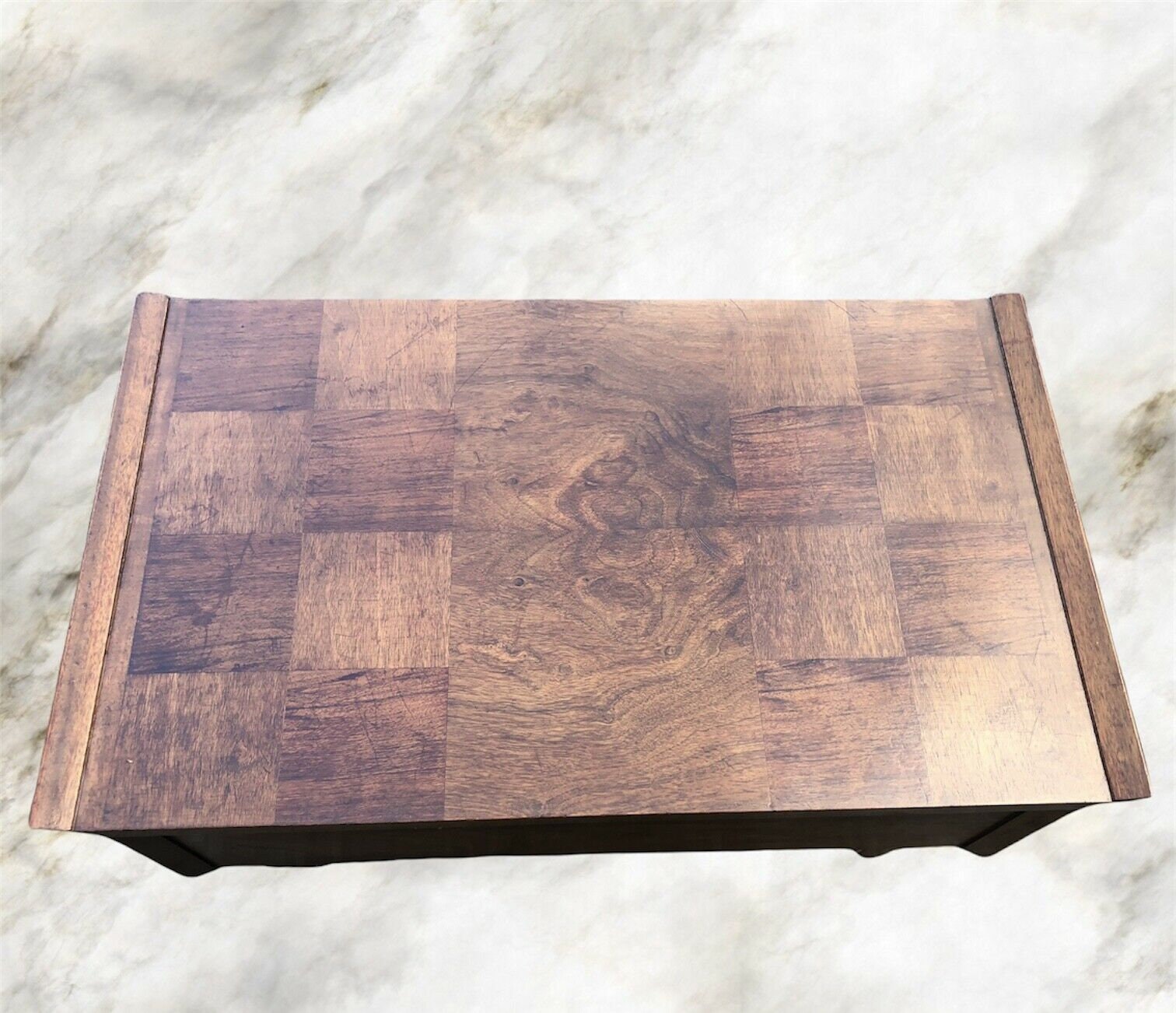 Teak Retro Workbox / Sewing Box - Etsy UK