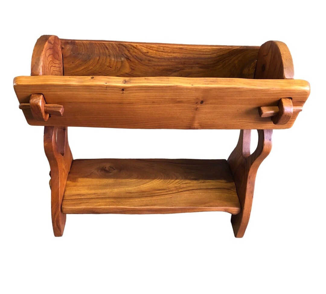 Handsome Vintage Elm Plant Trough / Plant Stand - Etsy