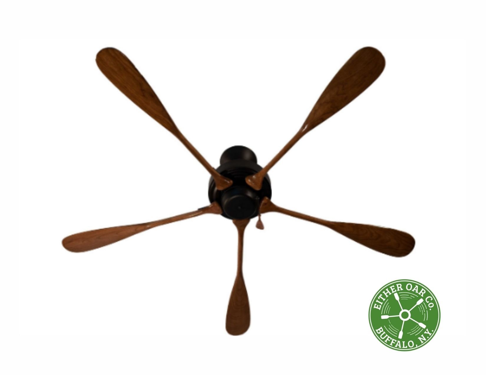 Air Wave 53"rt - Custom Made Boat Oar Ceiling Fan - Etsy