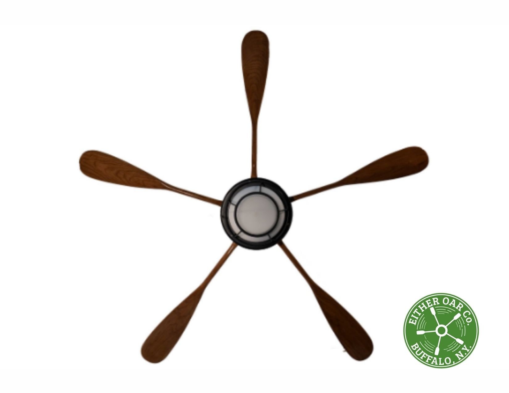 Air Wave 53 L-RT. Boat Oar Ceiling Fan With Light by - Etsy