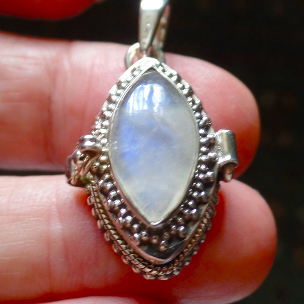 Moonstone Locket - Etsy
