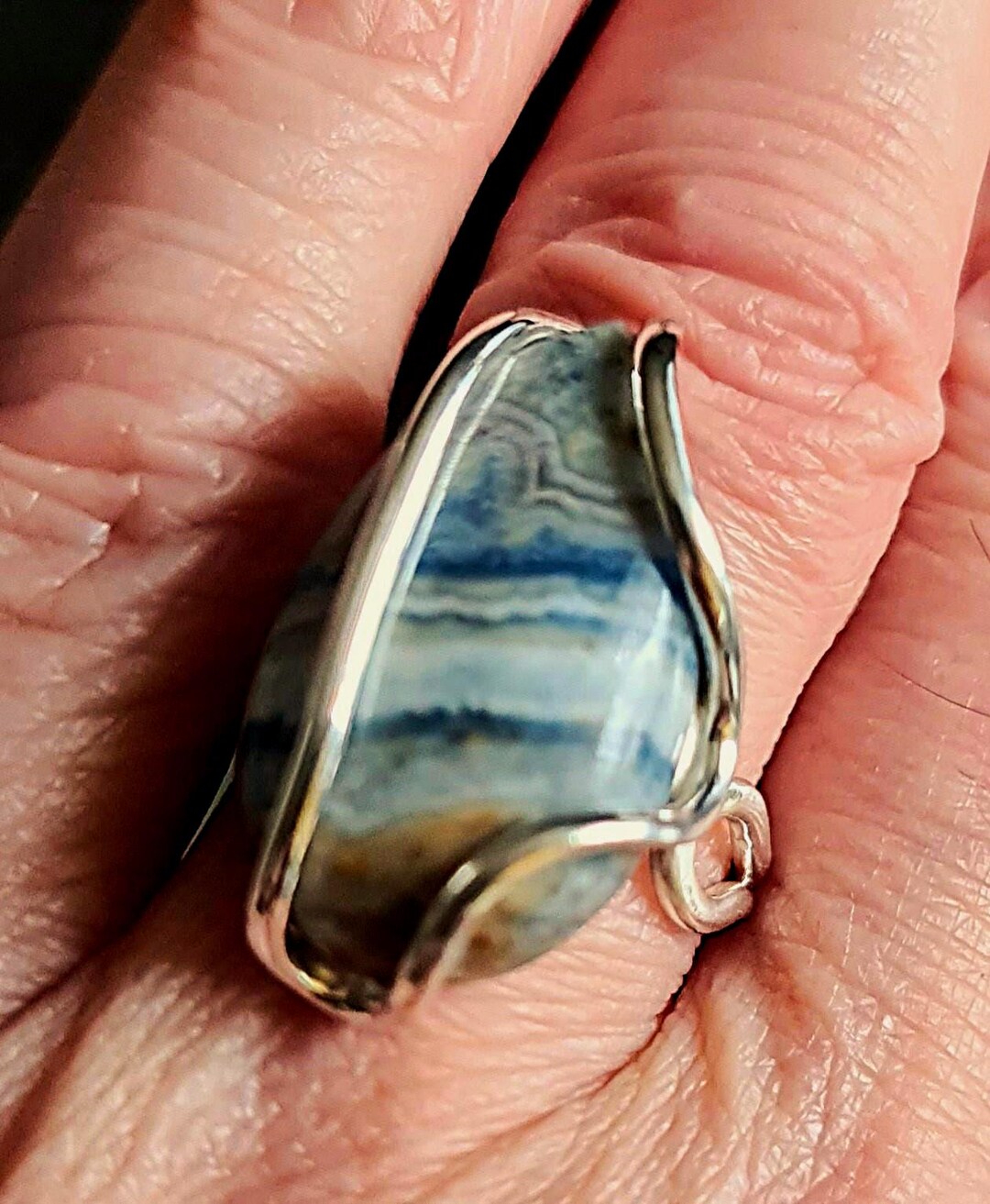 SOLD OUT Beni No Longer Available Adjustable Chunky Sterling Silver and ...