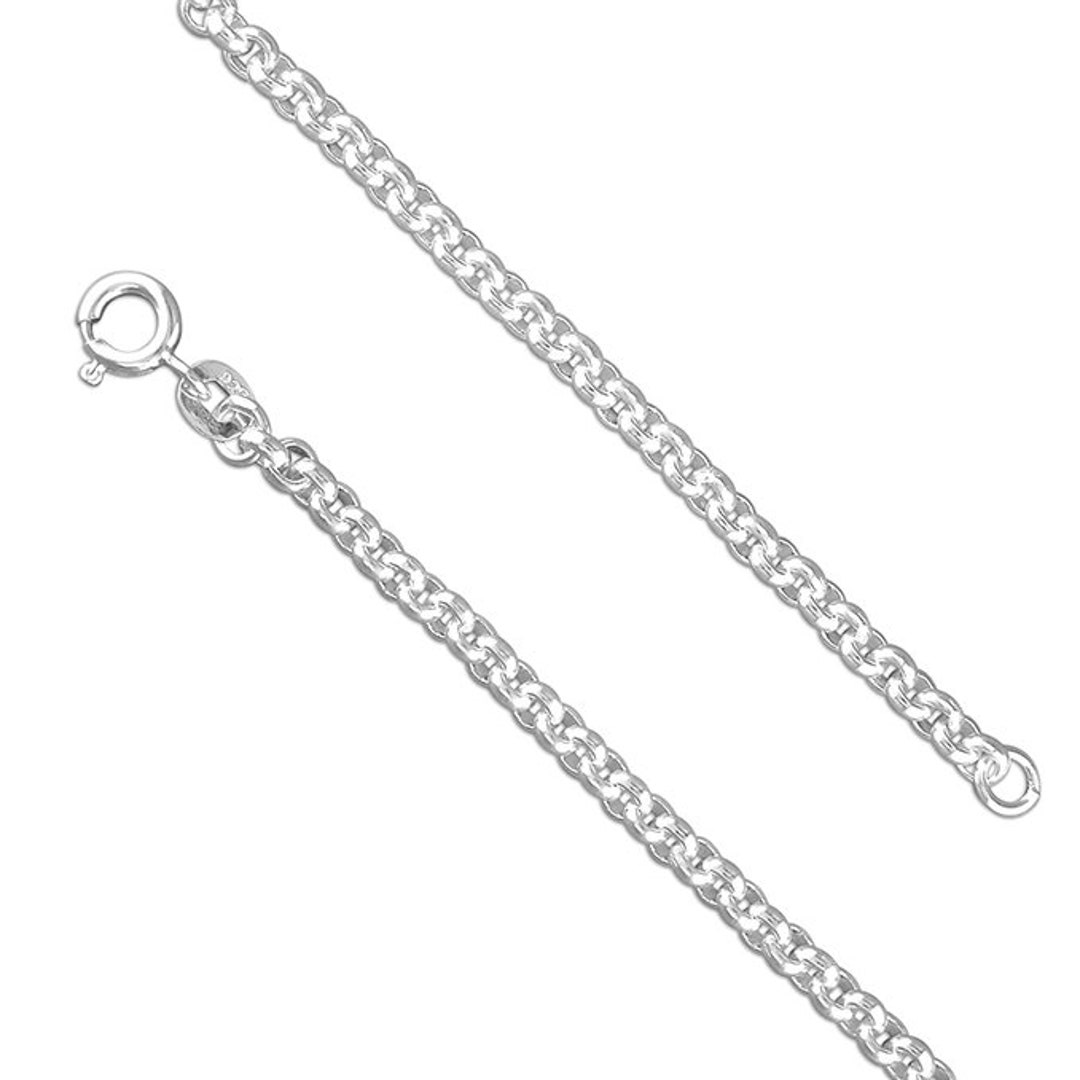 Heavier Sturdy Sterling Silver Belcher Chain for My Pendants 61cm / 24 ...