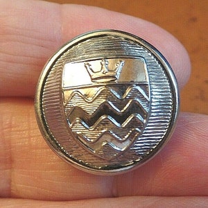 6 X Vintage London Fire Brigade Buttons 24mm Firmin of London More ...