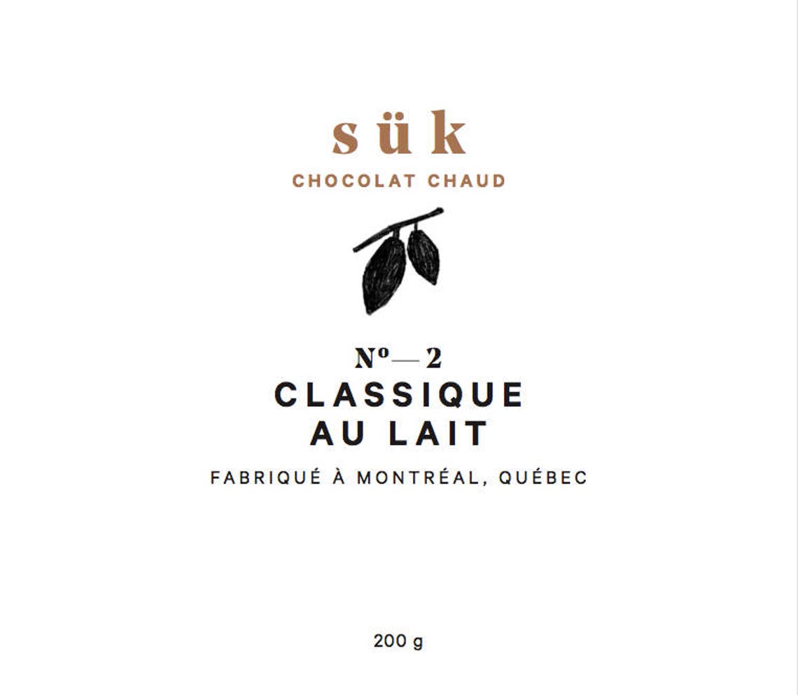 Chocolat Chaud Classique Au Lait Hot Chocolate Classic Milk - Etsy