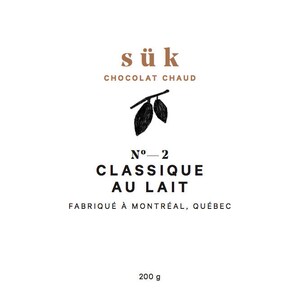 Chocolat Chaud Classique Au Lait Hot Chocolate Classic Milk - Etsy
