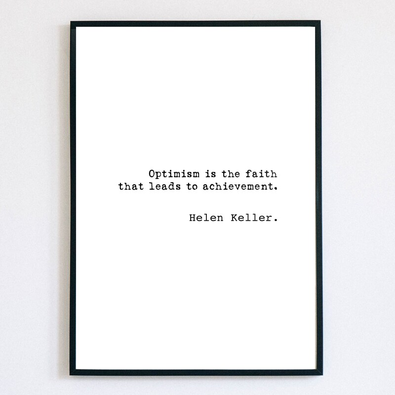 Helen Keller Quote - Etsy