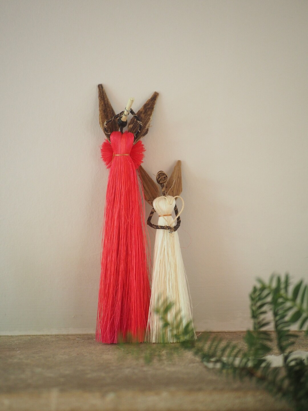 Angel Decoration - Natural Materials - Etsy