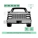 Suburban 7th Gen Car Svg, Chevy Off-road, American Suv, Silhouette ...