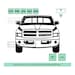 Ram 1500 Trx 2018 2024 Svg, Pickup Car, American Pickup Car, Instant ...