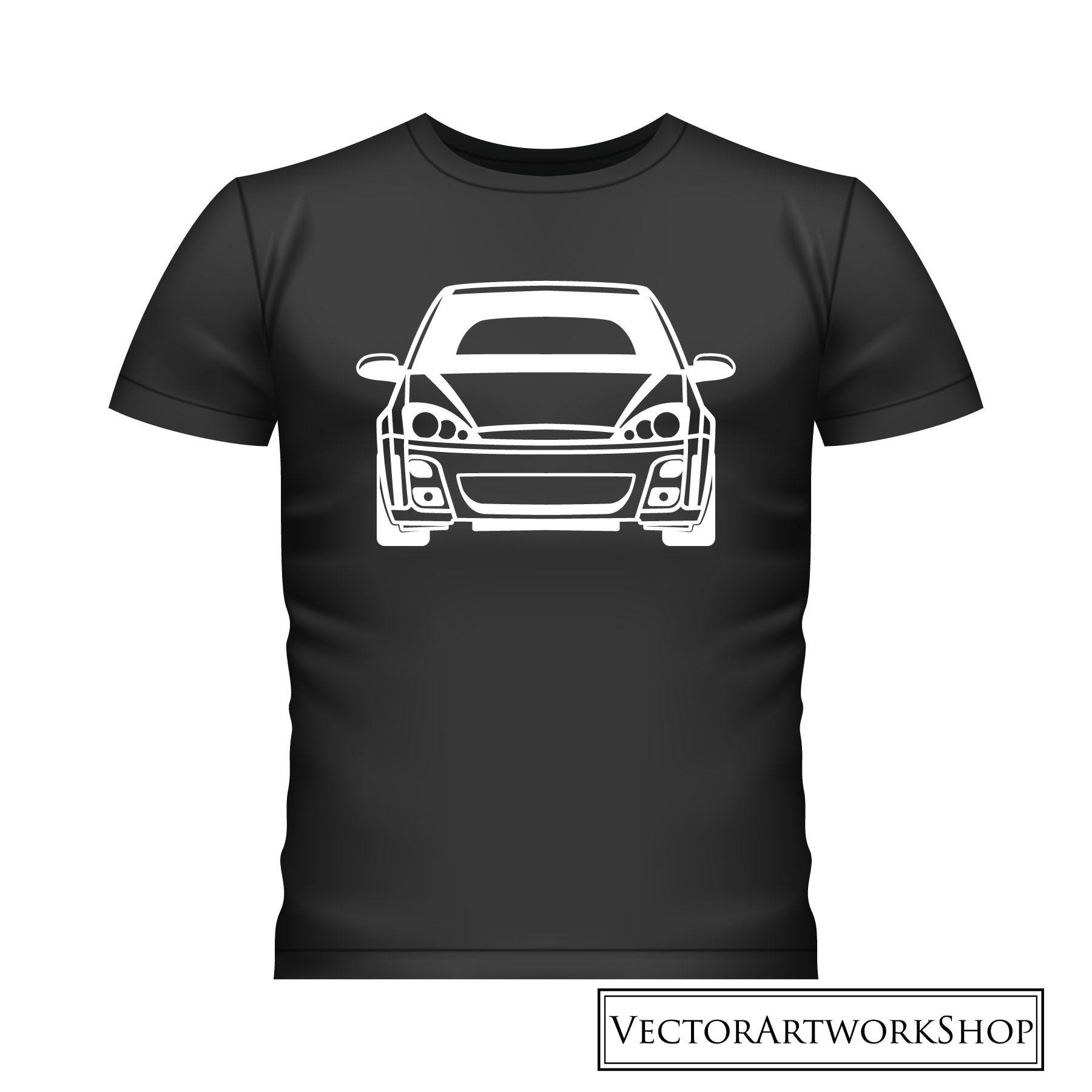 Focus RS Mk1 Car Svg, Sport Car Vector Design, Instant Download, Plasma ...