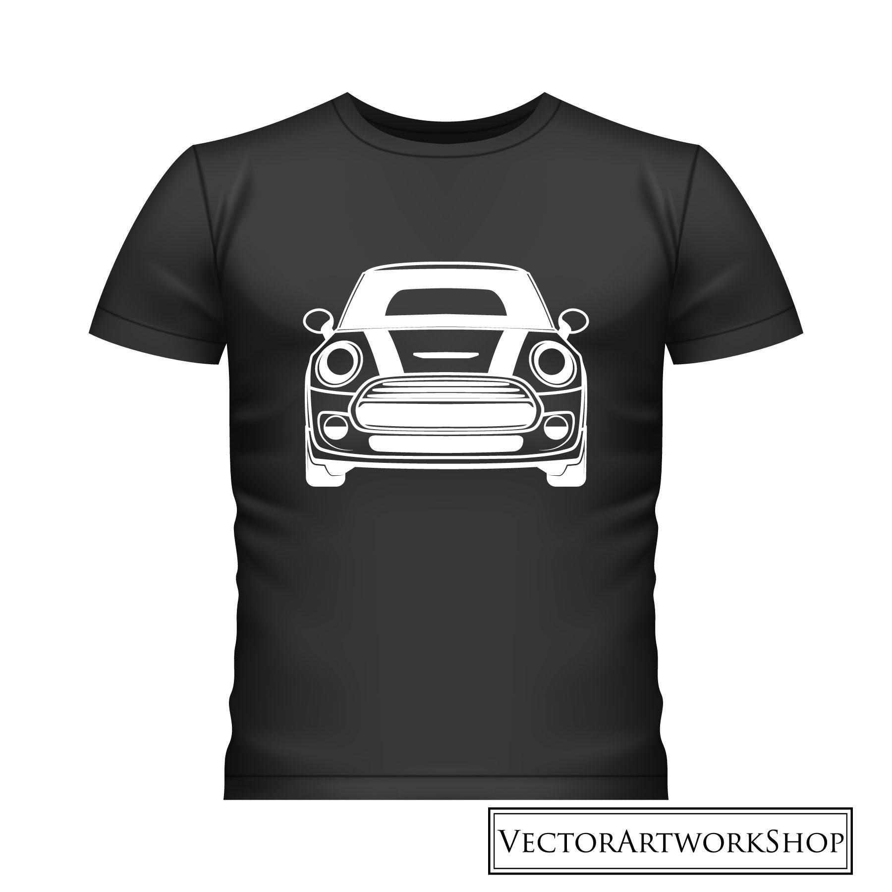 Mini Svg, Hardtop Cooper F55, Silhouette Cut Files, Car Vector Design ...