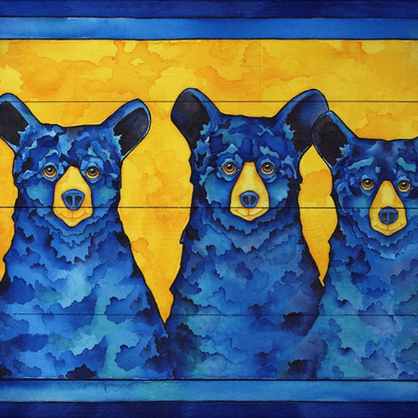 Whimsical Bear - Etsy