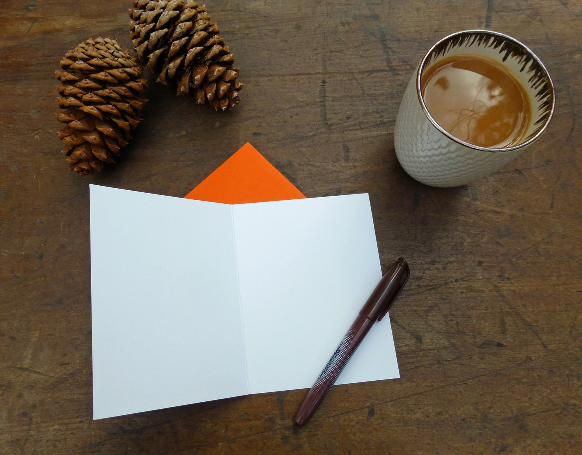 Whimsical Note Card Featuring a Bear Her Cub and the - Etsy