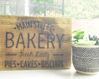 Fresh Biscuits Sign - Etsy