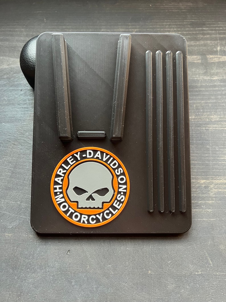 Harley Davidson Willie G Kickstand Plate/puck Redesign - Etsy