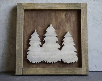 Tree wall art | Etsy