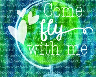 Come fly with me | Etsy