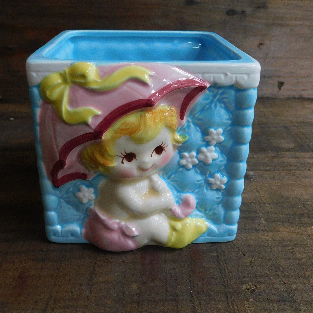Ardco Nursery Planter, Vintage Nursery Planter, Ceramic Planter ...