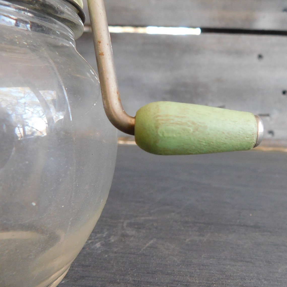 Vintage Androck Nut Meat Chopper With Original Jar, Manual Nut Meat ...
